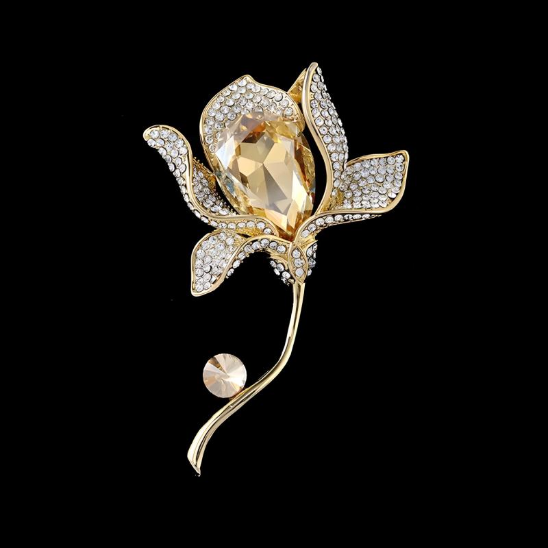 ・主な素材: 合金・スタイル: レディース・モチーフ: 花・加工方法: ラインストーン装飾・カラー展開: ゴールドシャンパンマグノリア、デニムブルーマグノリア、クラシックパープルマグノリア・流行要素: マグノリア、植物花卉・機能: 多機能・...