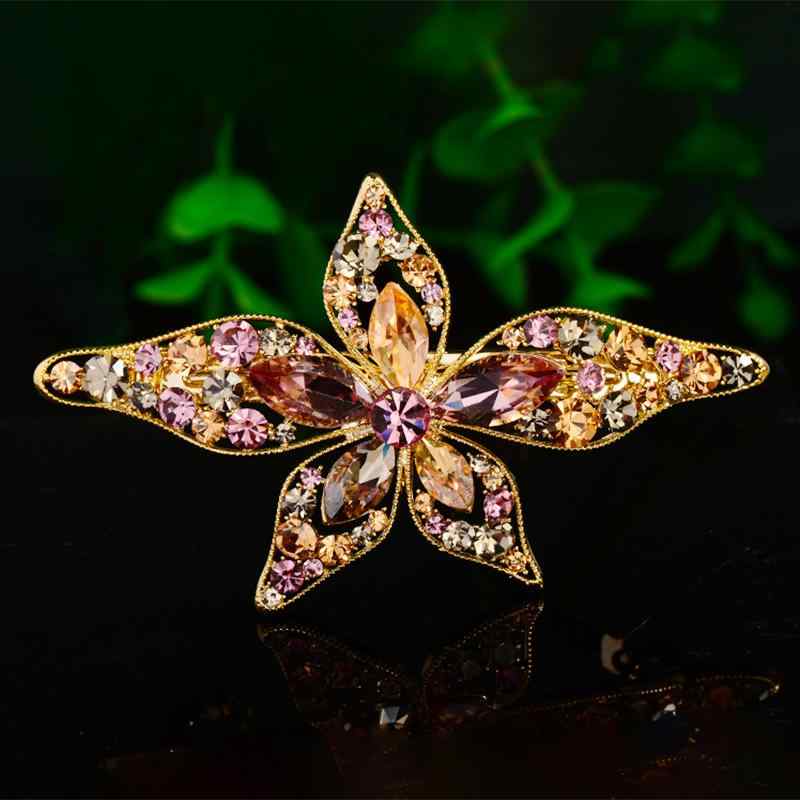 ・カテゴリ: ヘアアクセサリー・主要素材: 合金・スタイル: レトロ・スタイル分類: 文芸レトロ・加工: 電気メッキ・ヘアアクセサリー種類: スプリングクリップ・モチーフ: ラインストーン、星、アイスフラワー・モチーフ分類: 形状、パターン...