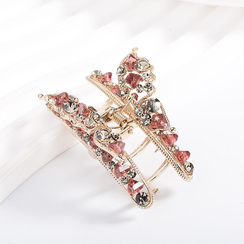 ・主な素材: 合金・対象: 女性・加工方法: 電鍍・ヘアクリップ分類: バンスクリップ・カラー展開: ブルーグレー、パープル、グレー、マルチカラー、パープルイエロー、ブルー、グリーン、ピンク、イエロー・流行要素: クラウン、リボン、ラインス...