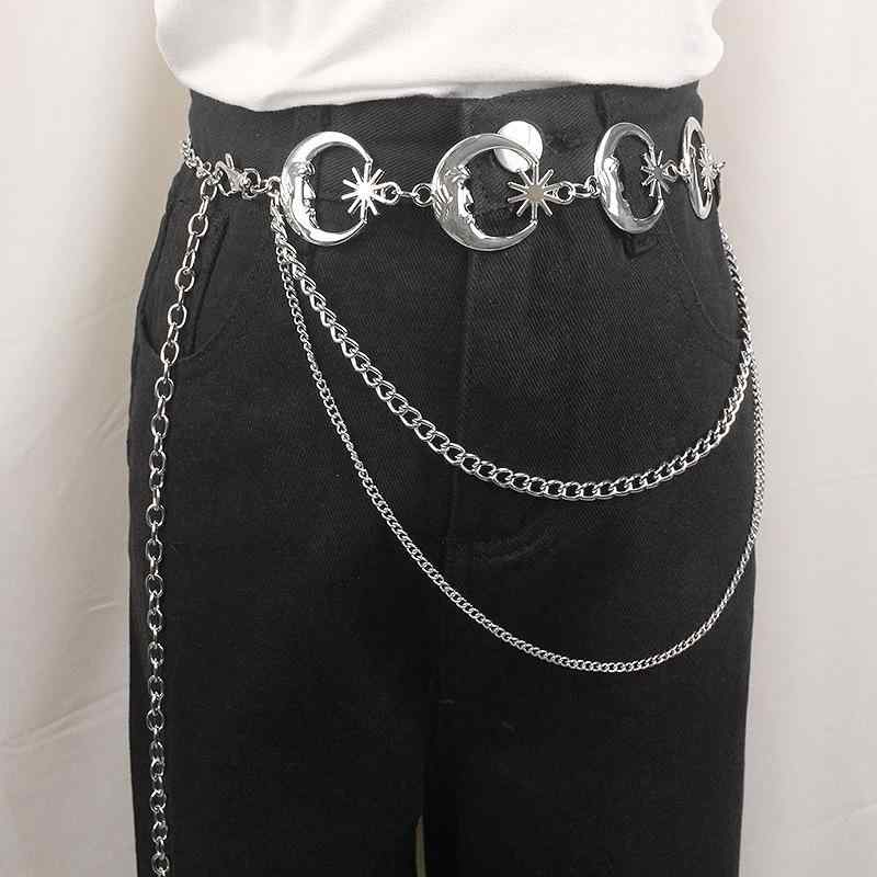 ・素材: 金属・バックル素材: 合金・留め具: フック・カラー展開: シルバー3連、シングルチェーン・幅: 約2cm未満の細身・スタイル: ファッション通勤