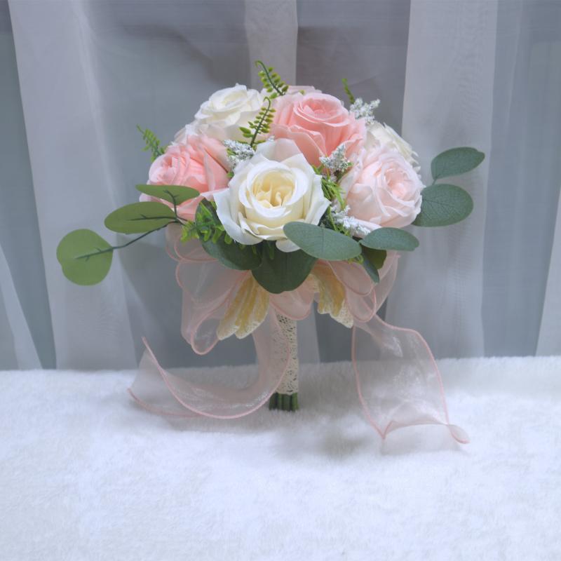 ・主な素材: 造花・カラー展開: シャンパンピンク、ダスティピンク、ホワイト、ピンク・カテゴリ: ブーケ