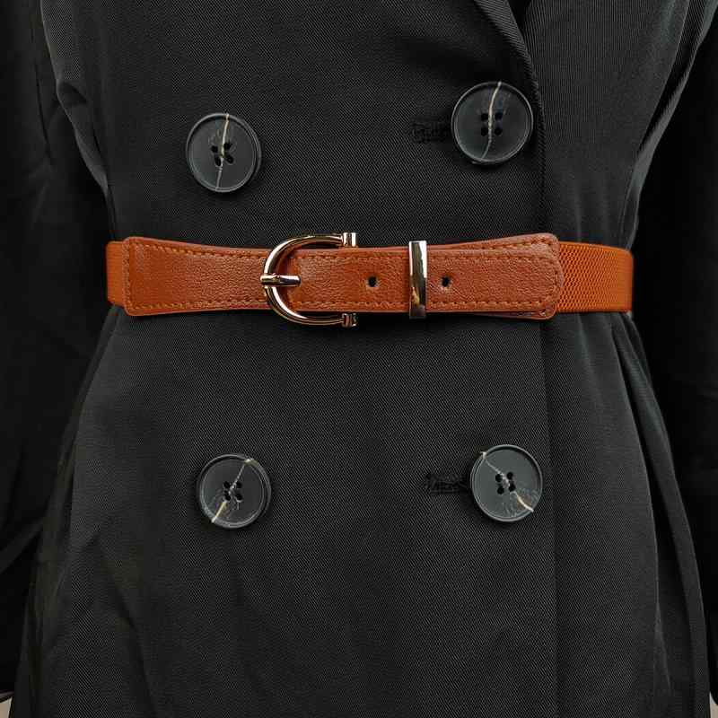 2個セット・主な素材: PUレザー・バックル素材: 合金・留め具: ピンバックル・カラー展開: ブラック、レッド、カーキ、キャメル・幅: 約2〜4cm・スタイル: ベーシック、ファッション、通勤