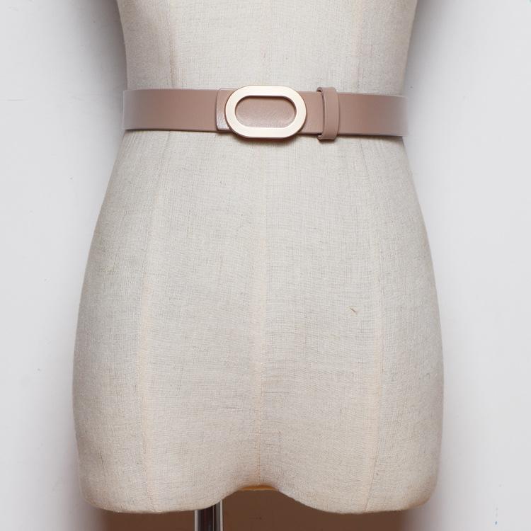 ・素材: 本革・革の種類: スプリットレザー・バックル素材: 合金・留め具: オートロック式・カラー展開: レッド、ブラック、コーヒー、ダークカーキ、ライトカーキ、キャメル、ホワイト・幅: 約2～4cm・スタイル: カジュアル・スタイル分類...