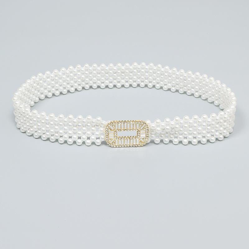 ・素材: プラスチック・バックル素材: 合金・留め具: フック・カラー展開: ホワイト・幅: 2cm〜4cm・スタイル: 清新スウィート・デザイン要素: 民族風