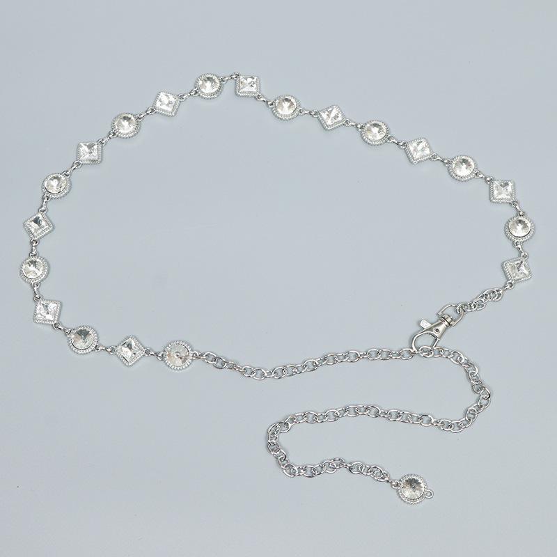 ・素材: 金属・ベルトバックル素材: 合金・留め具の種類: フック・カラー: シルバー・幅: 2cm未満の細身・スタイル: スウィート・スタイル分類: 清新スウィート・流行要素: エスニック、チャイニーズスタイル