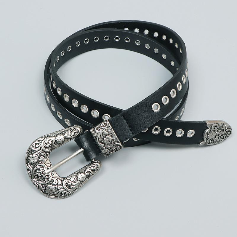 ・素材: 合成皮革・バックル素材: 合金・留め具: ピンバックル・カラー展開: ブラック、コーヒー・幅: 約2〜4cm・長さ: 103cm・スタイル: カジュアル、通勤向け・デザイン: 民族調