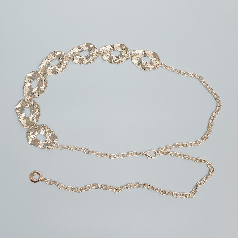 ・素材: 金属・ベルトバックル素材: 合金・留め具: フック・カラー展開: ゴールド、シルバー・幅: 2～4cm・スタイル: 万能・スタイル分類: ファッション通勤・流行要素: 民族風/国風