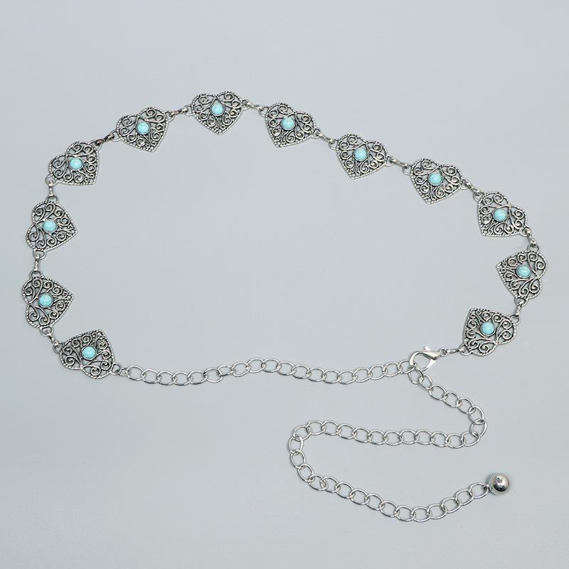 ・素材: メタル・バックル素材: 合金・留め具: フック・カラー: シルバー・幅: 約2～4cm・スタイル: ベーシック・テイスト: 通勤スタイル・デザイン要素: 民族調・中華風