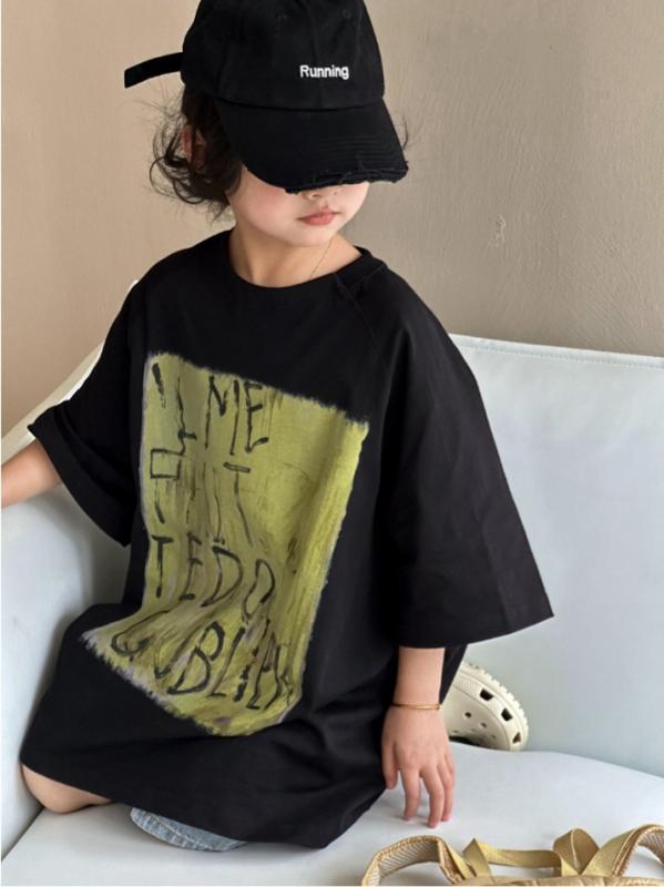 ・カテゴリ: Tシャツ・性別: 女の子用・対象年齢: 3歳から・スタイル: 韓国風・主な素材: 綿100%・ネックライン: クルーネック・袖丈: 半袖・柄: 文字・デザイン: スポーツ、ナチュラル、文字、可愛い、プリンセス、トレンド・生地加...