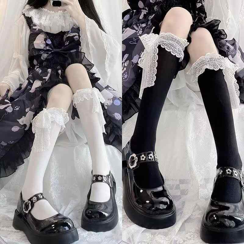 ・カテゴリ: 小腿袜・機能: 防滑、抗菌、吸汗、防摩擦・柄: 無地・性別: 女・対象年齢: 18-40歳・主な素材: ベルベット・季節: 冬、春、秋・カラー展開: 白色、黒色・サイズ展開: 均码・スタイル: 洛丽塔