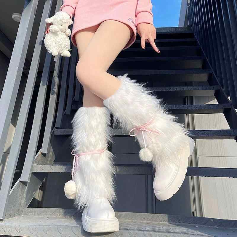 ・機能: 通気性、吸汗性・スタイル: JK風・柄: 無地・性別: レディース・対象年齢: 18〜40歳・主な素材: アクリル70%・丈: ミドル丈・カラー展開: 白ピンク、白ベージュ、白グレー、ホワイト・長さ展開: 25cm、40cm・デザ...