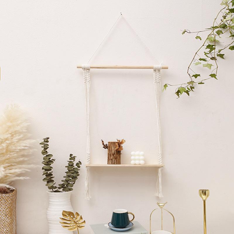 ・素材: 綿糸、木材・カテゴリ: 工芸品、飾り物、壁掛け・適用シーン: 家庭用、汎用・カラー: 木の棒のタッセル・サイズ: 約70 x 35 cm・贈り物に最適な機会: 結婚式、誕生日、旅行記念、卒業、引っ越し、パーティー・贈る相手: 後輩...