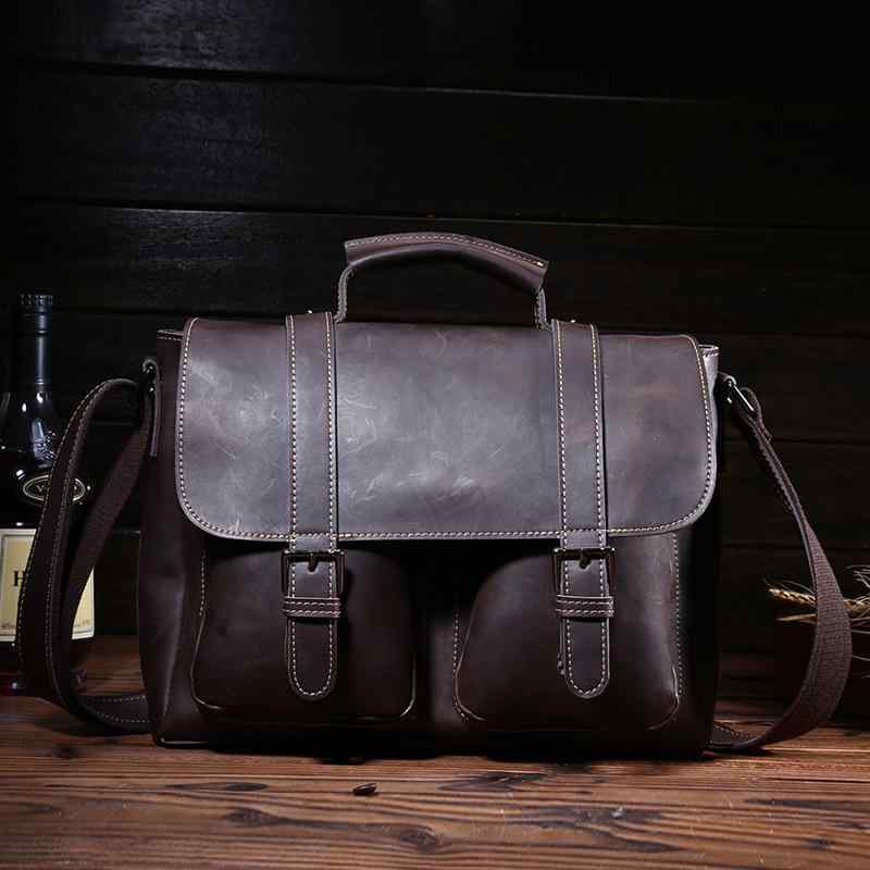 ・スタイル: ビジネス・素材: 本革・革質: トップグレインレザー・形状: 横型スクエア・内部構造: カードポケット、携帯電話ポケット、ファスナー付き仕切り、ファスナーポケット・タイプ: ハンドバッグ・ショルダーストラップ: 1本・性別: ...