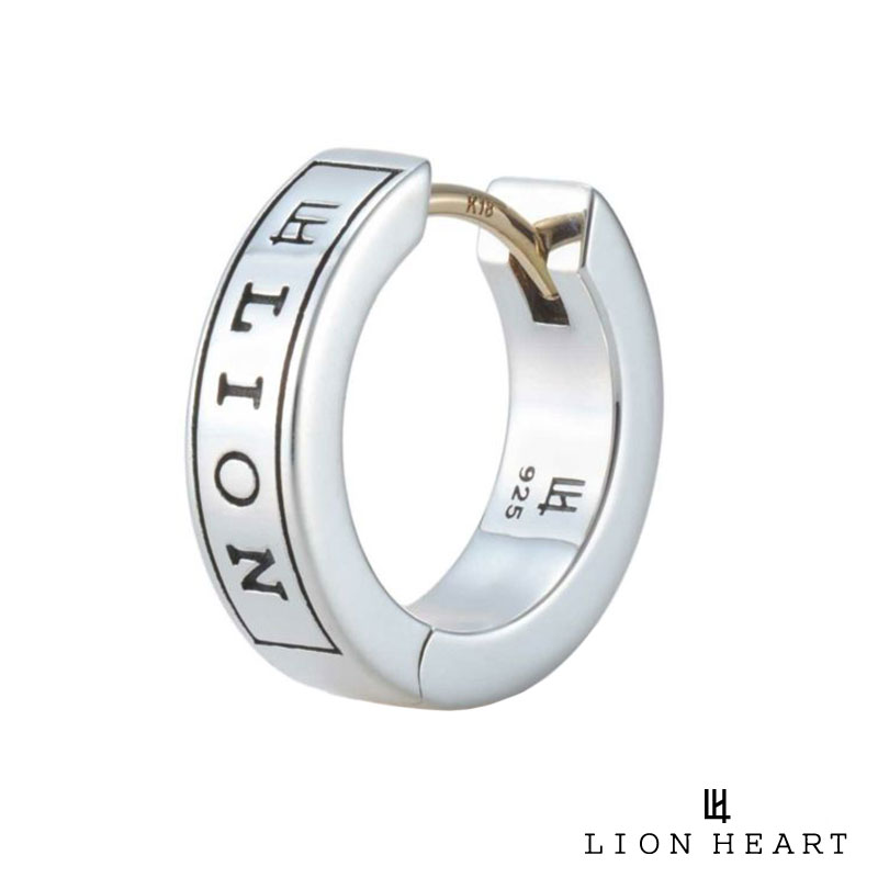 ライオンハート for Gift クラッチピアス ロゴ シルバー925 シルバーライオンハート for Gift クラッチピアス ロゴ シルバー925 シルバー×ブラックライオンハート 有料 ピアス専用 ギフトボックス サイズSライオンハー...