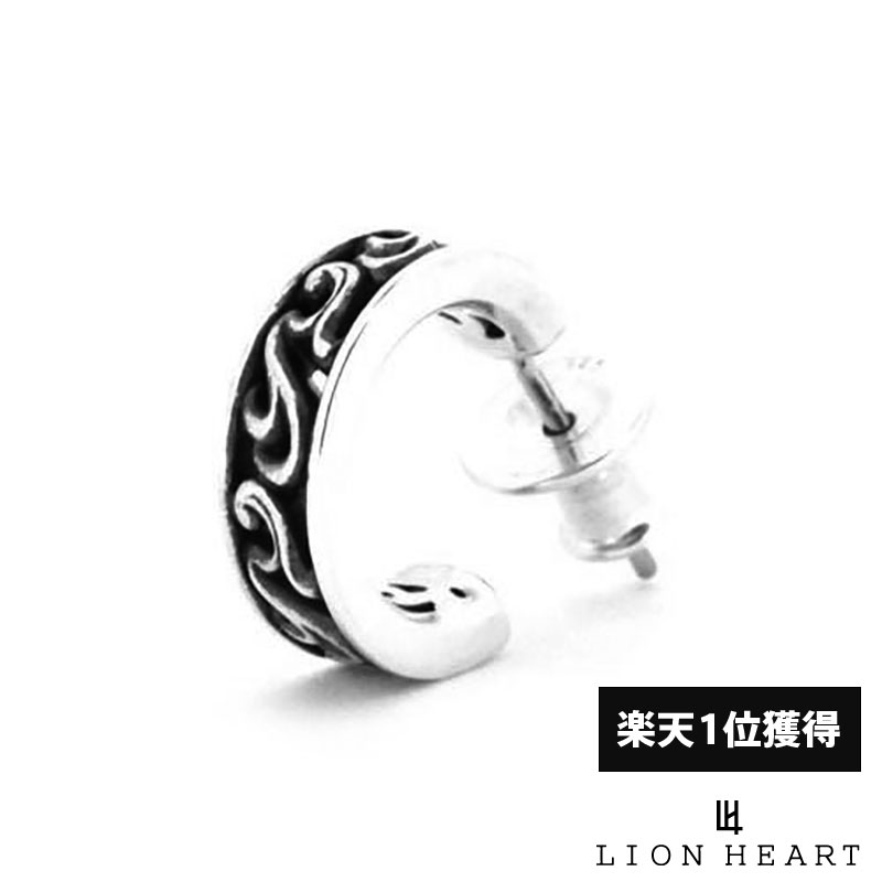 ライオンハート LION HEART アラベスク ピアス シルバー925 シルバーライオンハート LION HEART アラベスク ピアス シルバー925 ブラックライオンハート LION HEART 有料BOX サイズSライオンハート L...