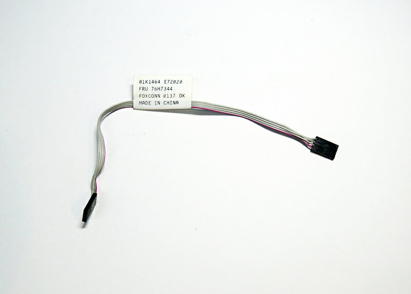 商品の詳細 01K1464 IBM SCSI LEDケーブル 76H7344 中古品、動作確認済みです。 仕様 メーカー:IBM 製造元:FOXCONN P/N:01K1464 FRU:76H7344 長さ:約20cm 付属品 本体のみです。