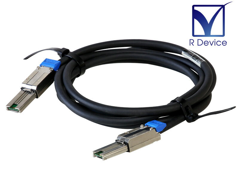 856-150955-102-A NEC 外付け用ケーブル mini-SAS SFF-8088 * 2 動作確認済み、中古品です。 キズや汚れ、経年による使用感等がございますことを、予めご了承ください。 メーカー NEC Corporati...