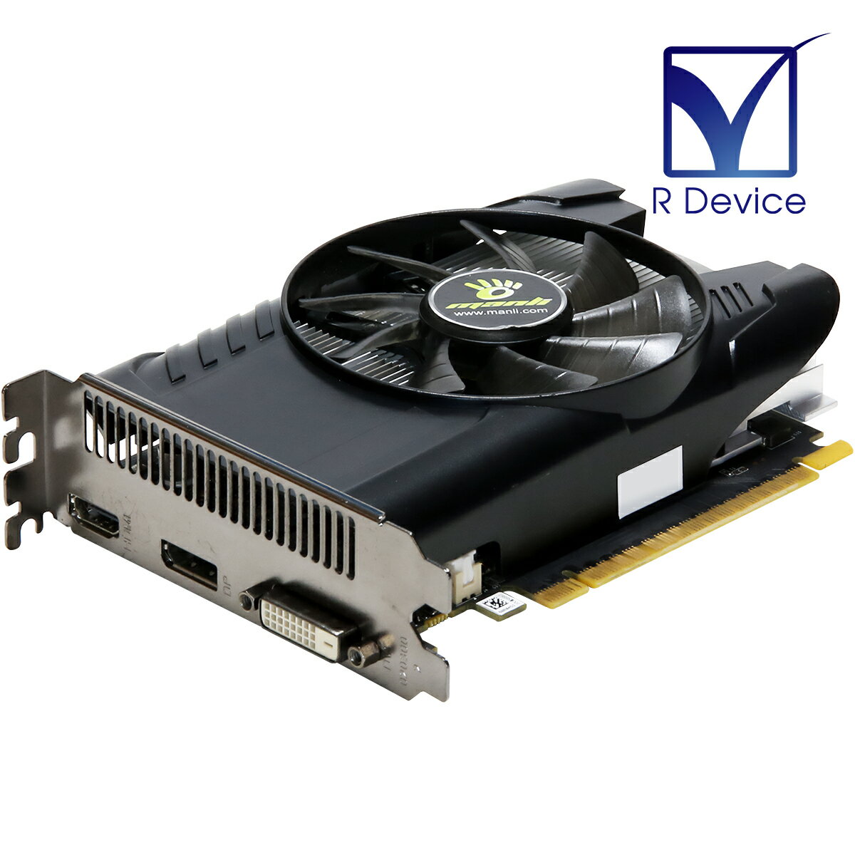 Manli Technology - GeForce GTX 1050, 2.0 GB DisplayPort, HDMI, Dual-Link DVI-D PCI Express 3.0 x16, M-NGTX1050/5R8HDP カー...