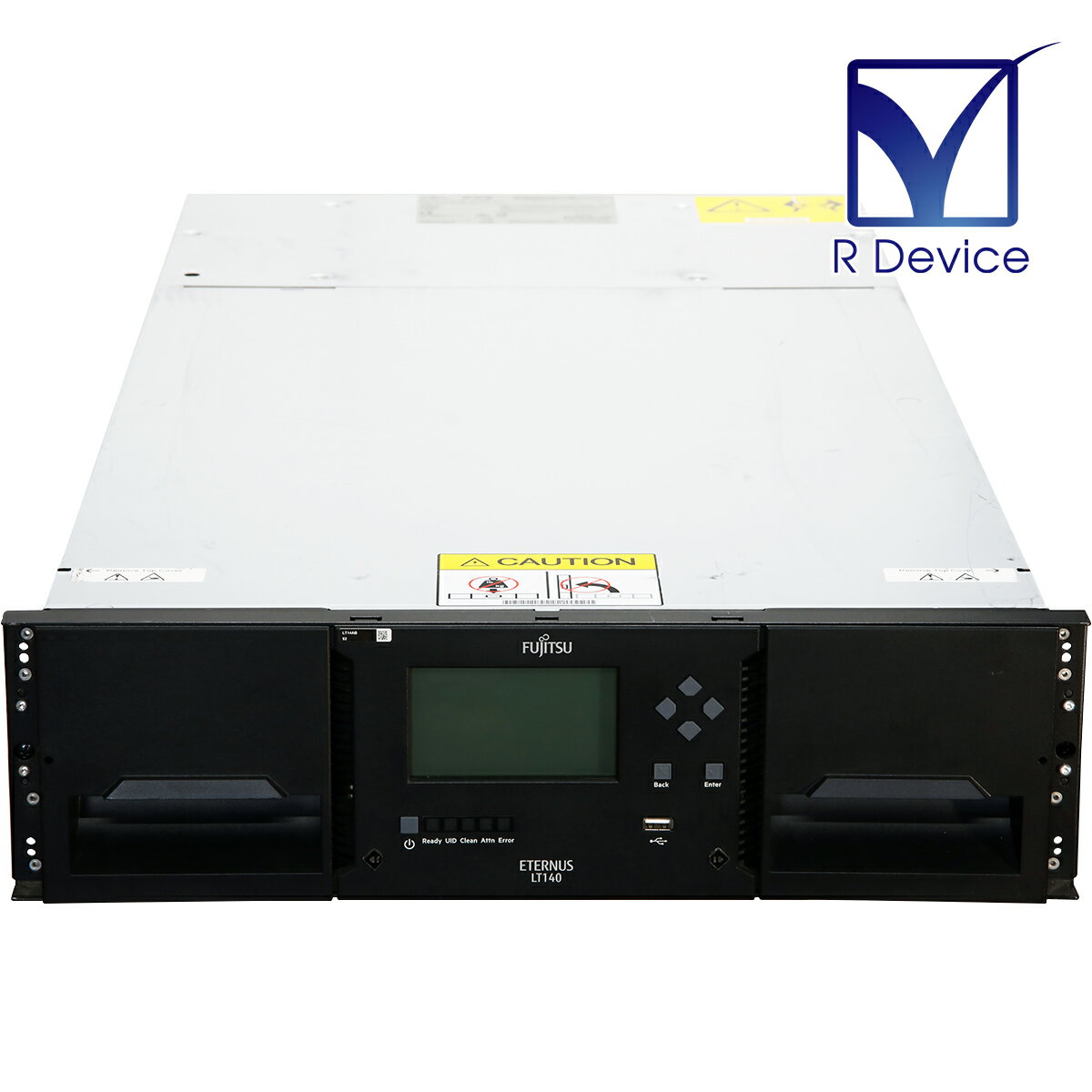 富士通 - ETERNUS LT140 LT14AB LTO Ultrium-6 テープライブラリ, Serial Attached SCSI 大容量データの高速バックアップを実現するテープライブラリ。 災害時対策として遠隔地にフルバックア...