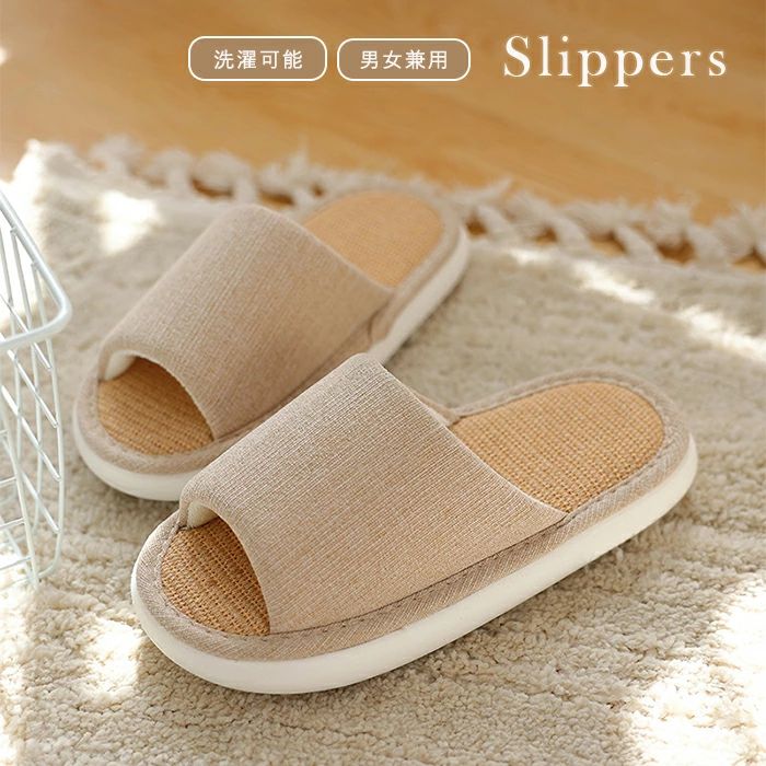 商品情報 内容 シューズのみ 素材/材質 メイン素材:麻、EVA ヒール/ソールの形の形：フラット 生産国：中国製（日本検査済み） サイズ/寸法 内長:230cm(35-36) 内長:240cm(37-38) 内長:250cm(39-40)...