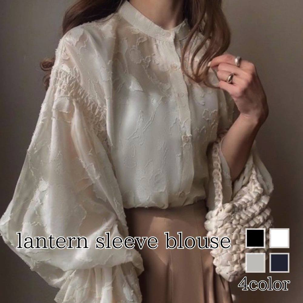 さらりと快適な着心地で、暖かい季節に重宝するお洒落ブラウス。ボリューム感のあるランタンスリーブデザインで、華奢見せ効果も絶大！程よい肌見せ感も大人っぽさを演出します。 【商品名】ランタンスリーブブラウス【カラー】ブラック ホワイト グリーン...