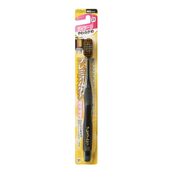 商品説明 ●幅広ヘッドの「プレミアムケアシリーズ」 ●幅広ヘッドのハブラシシリーズ。 ●極上の磨き心地 ●ヘッドの厚さがメーカー従来品より約25％薄くなり口の中で動かしやすい薄型設計 ●ぎっしりブラシで歯を包み込んで、薄型ヘッドで磨き残しの...