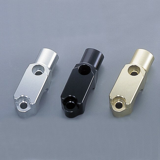 ■商品概要◆OEMタイプ◆素材：アルミ削り出し、アルマイト仕上げ◆取り付きけピッチ：32mm◆ミラー取り付きけ穴：10mm P-1.25◆RCS対応ブレーキ／クラッチ共通■注意点※ショットグレーはサンドブラスト加工後、アルマイト処理を施した...