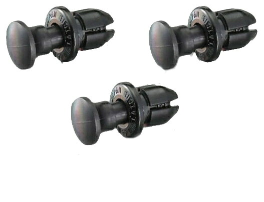 ■商品概要ホンダタイプB・Φ8○入数：3個○適合板厚：2.5mm○寸法A：7.6mm × B：7.9mm／8.7mm × C：2mm × D：9.8mm ／ 11mm × E：2.8mm ×F：10.8mm■詳細説明●パネル等を取り付けられ...