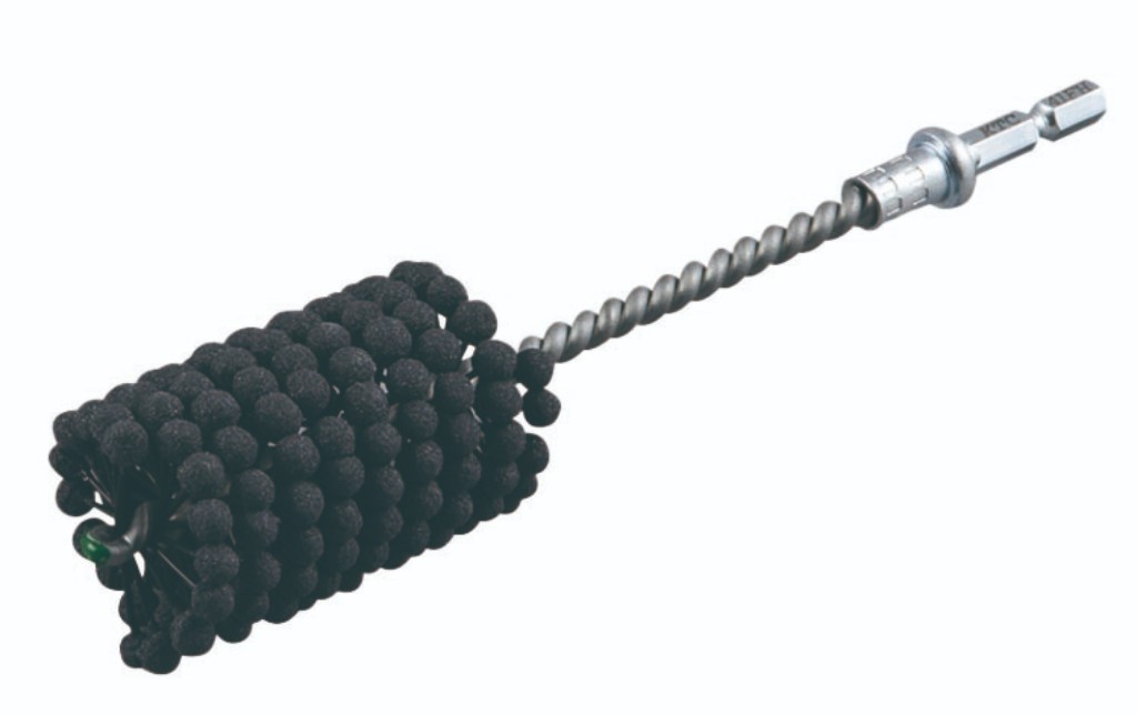 ■商品概要差込角(in.)：1／4(6.35mm)全長(L1：mm)：200ブラシ長さ(L2：mm)：70■詳細説明六角軸でポリッシャを確実に固定できるから、使用する動力工具の最大の力で使用でき、作業の時短につながります。大型車のホイールシ...