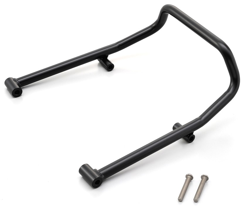 ■商品概要素材：スチール製メインパイプ径：Φ19.1生産国：日本■詳細説明ボディラインに沿ったパイプワークがCBの雰囲気に馴染むクラシックなデザイン。握りやすいバー形状は、センタースタンドを掛けやすく、タンデムライダーのホールド感を向上させ...