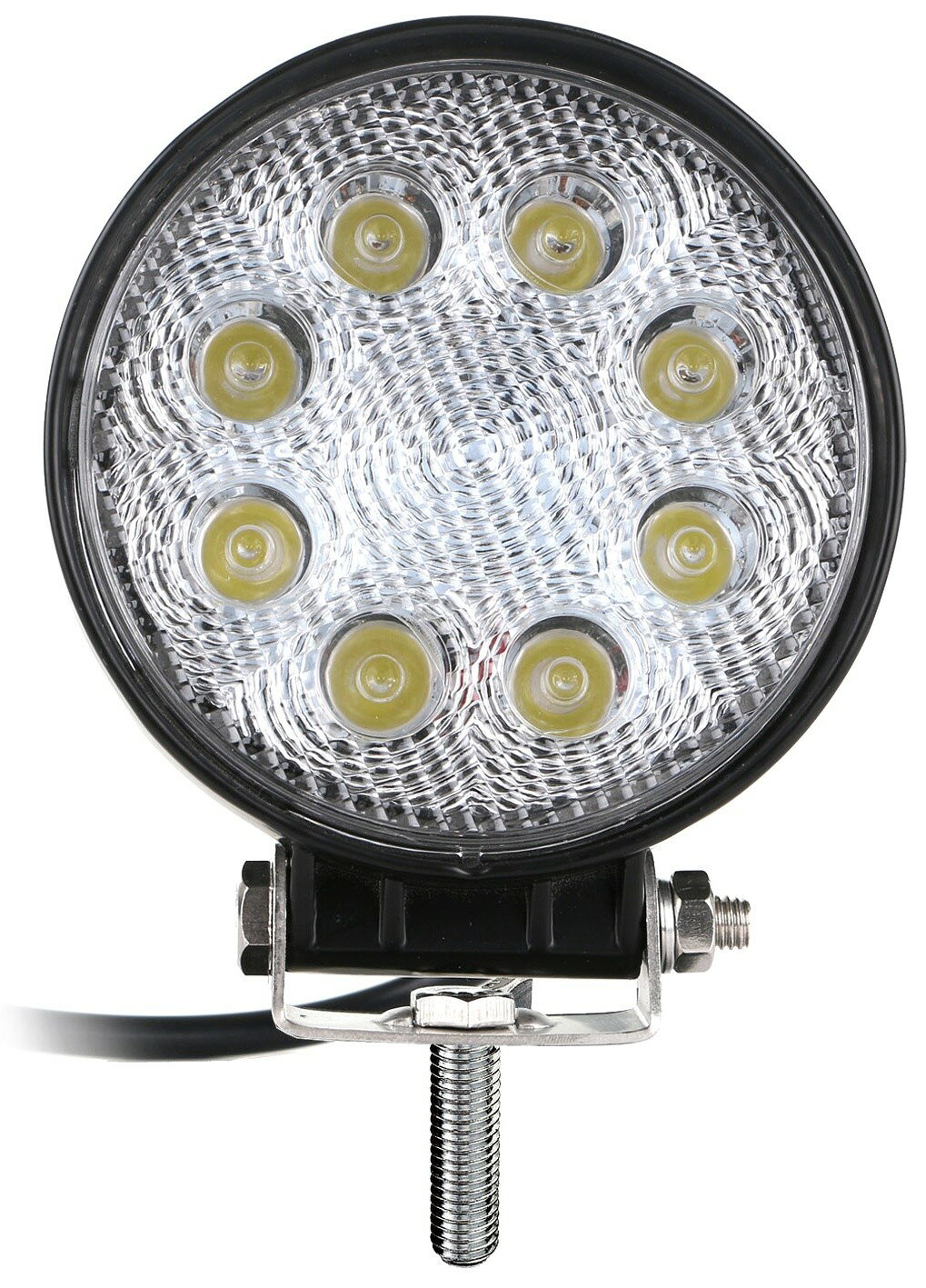 ■商品概要LED色／個数：白色／8個最大消費電力：24W【明るさ】・1560ルーメン(メーカー理論値)・24W仕様(3W LED×8個)連続点灯時間：24時間色温度(ケルビン)：6000K【防水等級：IP67】・防塵レベル：6 粉塵が内部に...