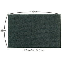 ■商品概要■乾式タイプ【サイズ】(縦×横×厚さ) 25cm×40cm×1.5cm【入数】1枚■詳細説明少し大きめのサイズなのでビックスクーターにも適合します。■適合車種HONDA 系&ensp;HONDA 系