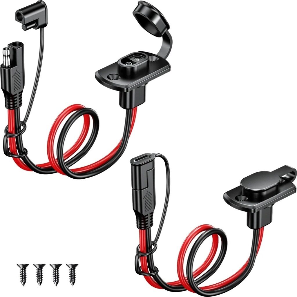 ■商品概要【商品仕様】■配線径：12AWG(銅100％)■被覆：平行ビニルコード VFF(1.25mm2)■許容電流：30A■長さ：0.3m、■内容：埋め込みSAEコネクター×2本、■メーカー保証期間：1年(ご購入日と同日が期限)■詳細説明...