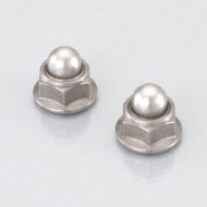 ■商品概要素材：ステンレスサイズ：M8×P1.25A：14.2mmB：13mmC：17mmD：7.5mm入り数：2個■詳細説明E-LOCKを採用した安心と信頼のゆるみ止め効果！3枚羽根のフリクションリングのインサートによりプリベリングトルク...
