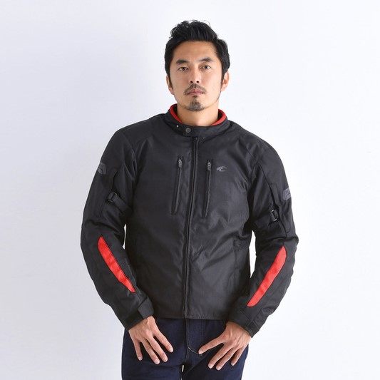 ■商品概要【カラー】ブラック／レッド【MATERIALS】［outshell］polyester［lining］polyester warm［lining］polyester【PROTECTOR】shoulder・elbow・back・ch...