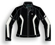 ■商品概要レディースカラー：ブラック・ホワイトタイプ：AIR WAVE lady■詳細説明【表地】・polyester 600D・PWR|shell mesh・ppolyester rib・LoricaRプロテクター：肩・ヒジ(Knox(R...