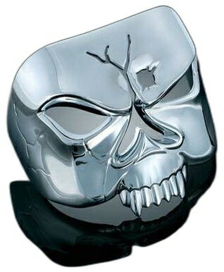 ■商品概要【統合前品番】KUR-9009仕上り／色：クロム単位：1個■詳細説明・斬新なゾンビーデザインのテールライトカバー・クロムとブラックから選べます。■注意点[不適合車種：FLSTS 97-03、FLSTSC 05-07、FLSTN 0...