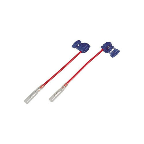 ■商品概要【適合コード】AV(S)1.25から2.00sq【使用可能電力】DC12V200W以下/DC24V400W以下【素材】コネクター/ナイロン66、Uエレメント部/黄銅(スズメッキ)、コード/塩化ビニール、スリーブ/塩化ビニール、端子...