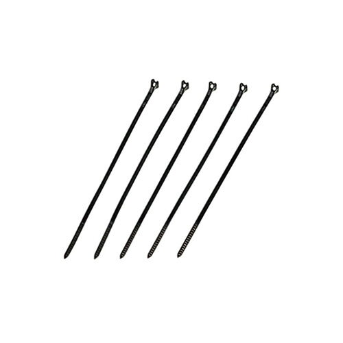 ■商品概要【サイズ】全長100mm最大結束径：22Φ【常時使用温度】-40から105度【素材】ナイロン66【入数】100本■詳細説明●コードなどの結束に●頭部を小型化し軽快なかんごう作業と強い結束力を生みます。●長期の係合に良く耐える高性能...