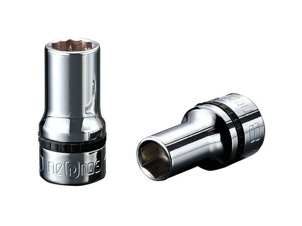 ■商品概要■パワーフィット【差込角】9.5sq.【口径形状】六角■詳細説明■サイズ：1/4インチ【サイズ】S：1/4、D1：9.6、D2：17、H：5.5、L：35、【重量】27g■サイズ：5/16インチ【サイズ】S：5/16、D1：11....