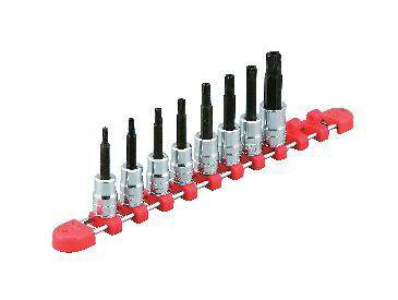 ■商品概要【差込角】 9.5sq.【重量】 610g【セット内容】・T型いじり止めトルクスビットソケットBT3-T20H／T25H／T27H／T30H／T40H／T45H／T50H／T55H・ソケットホルダー10コ用 EHB310■詳細説明...