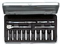 ■商品概要【差込角】 6.3sq.【重量】 1300g【セット内容】・ソケット(六角)B2L-05・055・06・07・08・10・11・12・13・14、ラチェットハンドル・BR2E、スピンナハンドル・BS2E、エクステンションバー50B...