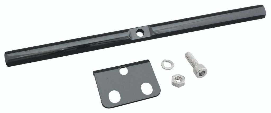 ■商品概要【素材】バー：アルミブラケット・ボルト類：スチール【サイズ】横幅：275mm最大直径：約16mmウインカーホール：M8-1.25ボルト差し込み側平面長：約20mmフレーム側平面長：約110mm【内容物】ウインカーステー×1ブラケッ...