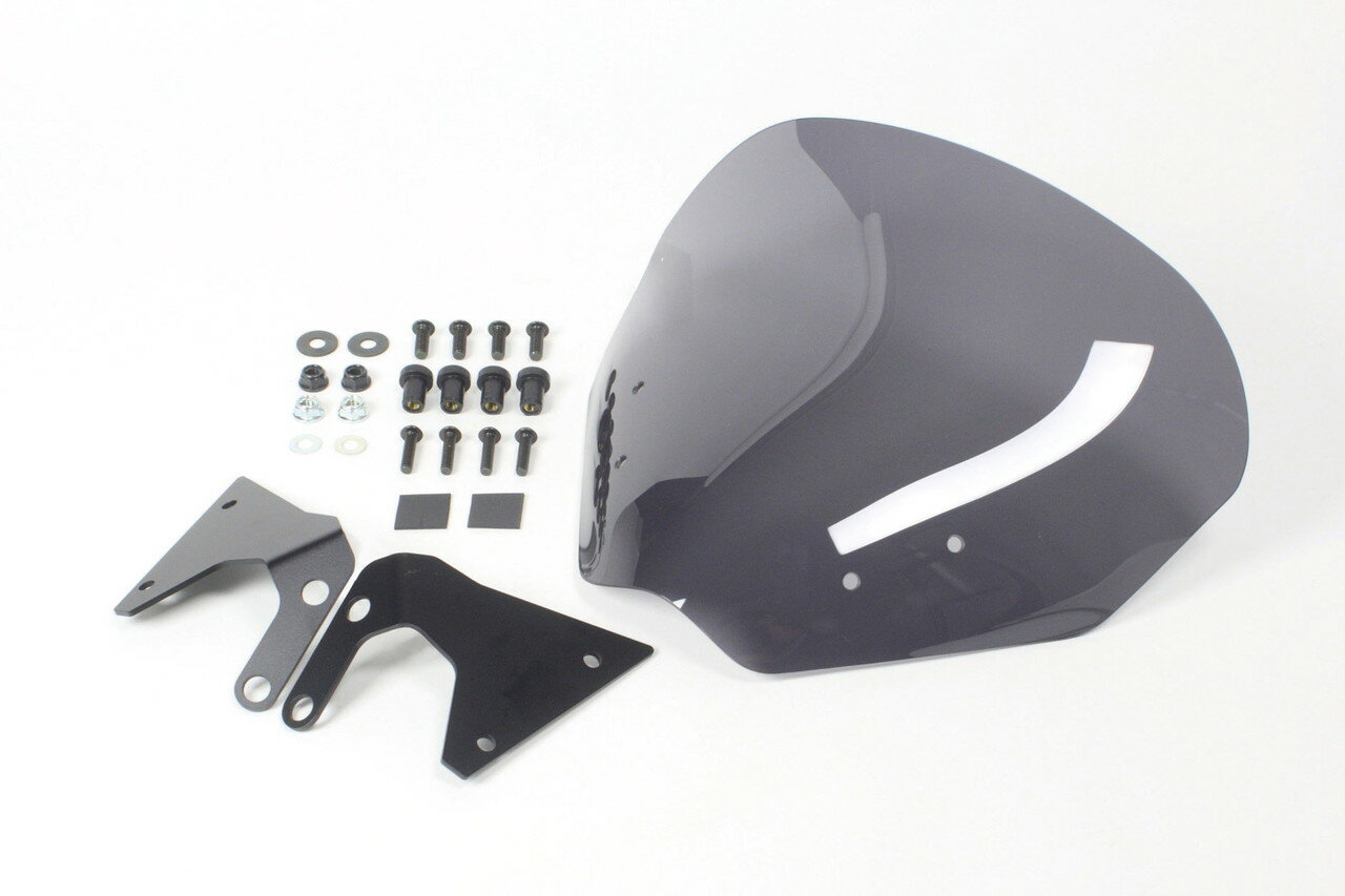 ■商品概要ショートタイプスクリーンカラー：スモークステーカラー：ブラック塗装素材：スクリーン／ポリカーボネイト製■詳細説明スタイリッシュなショートタイプのスクリーンを採用したGROM(16モデル)・MSX125 SF用スクリーンキットです。...
