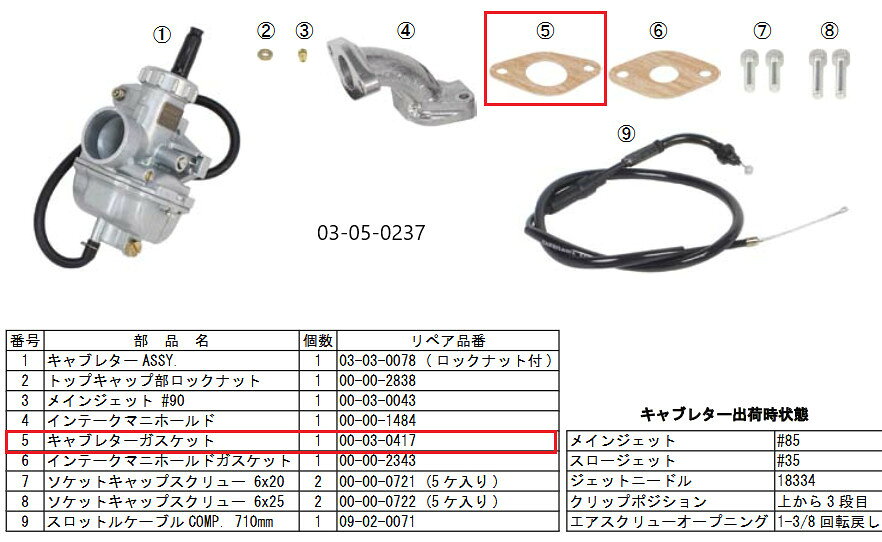 ■商品概要【画像内番号】5対象商品品番：03-05-0241/03-05-0237/01-05-0238/03-03-0078/03-05-317/03-02-044/03-05-3312/03-02-058/03-05-3315/03-0...