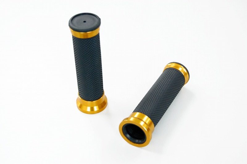 ■商品概要カラー：ゴールド全長：124mm内径 右：約22φ　左：約20φ左右セット■注意点※スズキ車には不適合※車種によっては取り付けにくい場合がございますので、ご注意下さい。※貫通式取付不可■適合車種&ensp;&ensp;&ensp;...