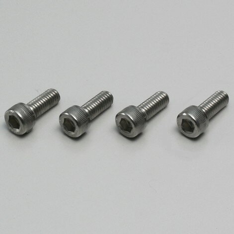 ■商品概要4本入りM6×L15mmネジピッチ1.0mm■適合車種&ensp;&ensp;&ensp;備考: 汎用