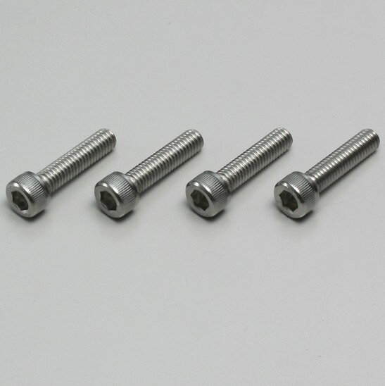 ■商品概要4本入りM6×L25mmネジピッチ1.0mm■適合車種&ensp;&ensp;&ensp;備考: 汎用
