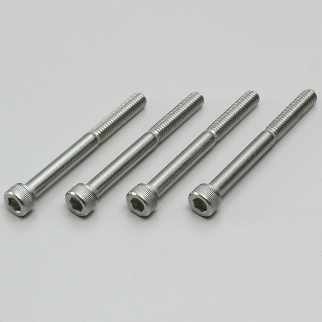 ■商品概要4本入りM6×L60mmネジピッチ1.0mm■適合車種&ensp;&ensp;&ensp;備考: 汎用