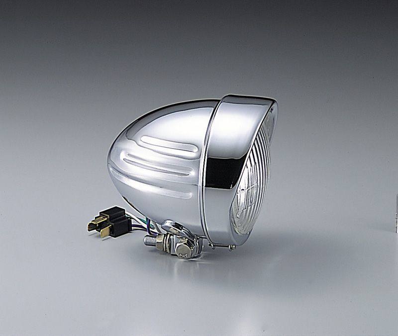 ■商品概要カラー：クロームメッキ12V35/35Wハロゲンバルブ、H4カプラ付■適合車種&ensp;&ensp;&ensp;備考: 汎用